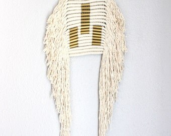 Handcrafted Modern Macrame/Rope Art by HIMOART on Etsy