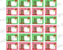 Popular items for elf stickers on Etsy