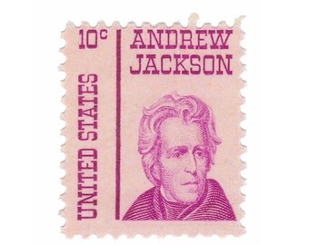 Andrew jackson stamp | Etsy