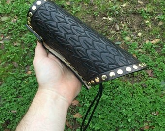 Dragon scale bracers | Etsy