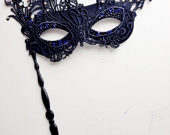 Mask on a stick | Etsy