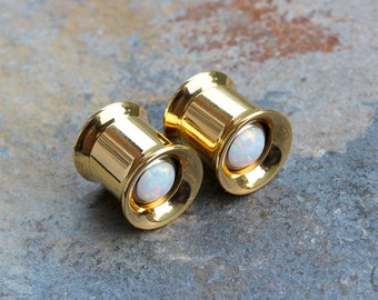 Opal plugs | Etsy