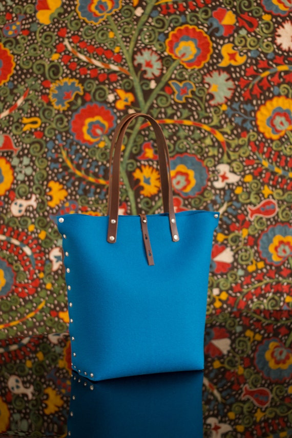 Felt tote bag Shopper Bag Tote bag Shopping bag Unisex by Rambag