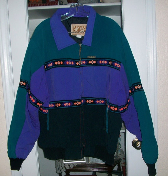 Mens Vintage 80's Rode Walker Western Rodeo Jacket XXL