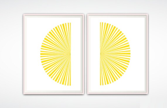 Sunburst Wall Art Sunshine PRINTABLE Sunshine Wall Art