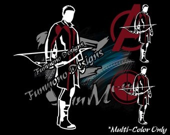Hawkeye decal | Etsy