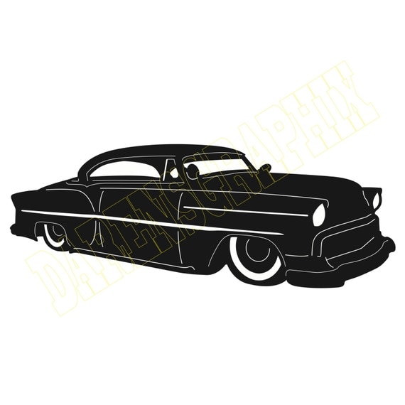 DXF File Chevy Lowrider