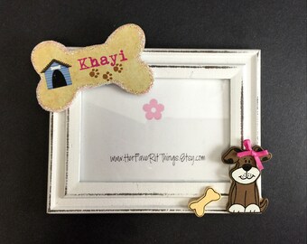 Dog picture frames | Etsy
