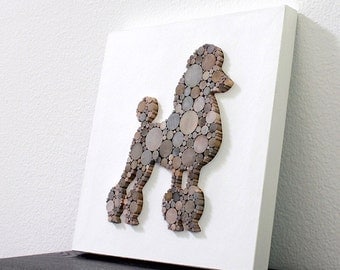 Poodle art | Etsy