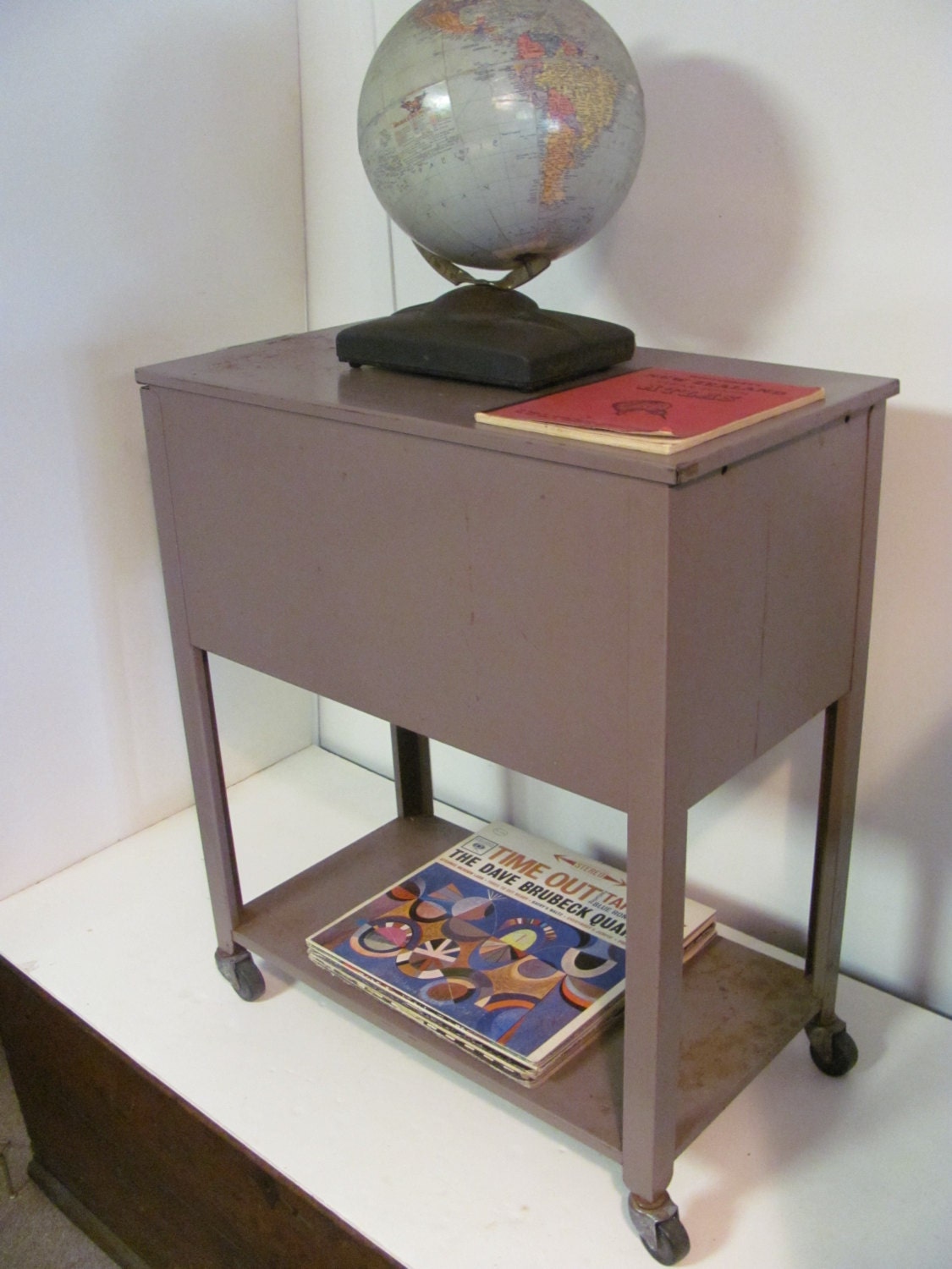 Amazing Mobile Flat File Cabinet With Sliding Lid Top – Haute Juice