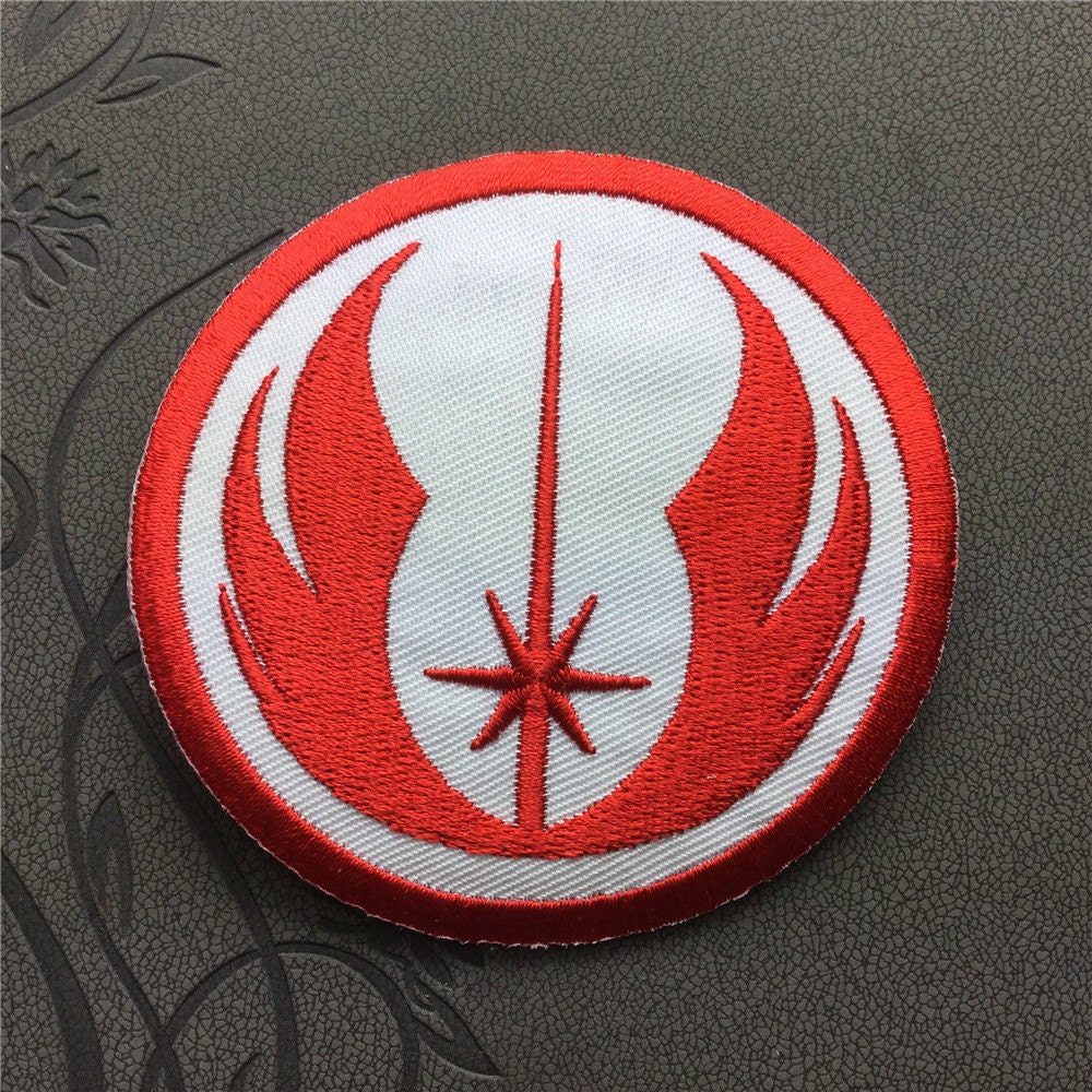Red Star Wars Jedi Knight patch Embroidered patches Iron-On Patches sew ...