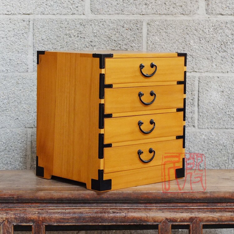 Japanese style jewelry box hand made with solid by EasternClassic