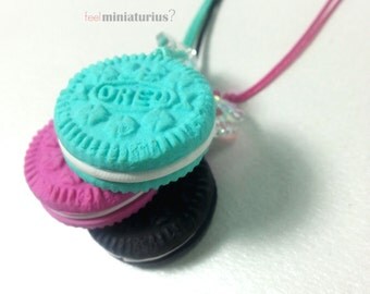 Oreo necklace | Etsy
