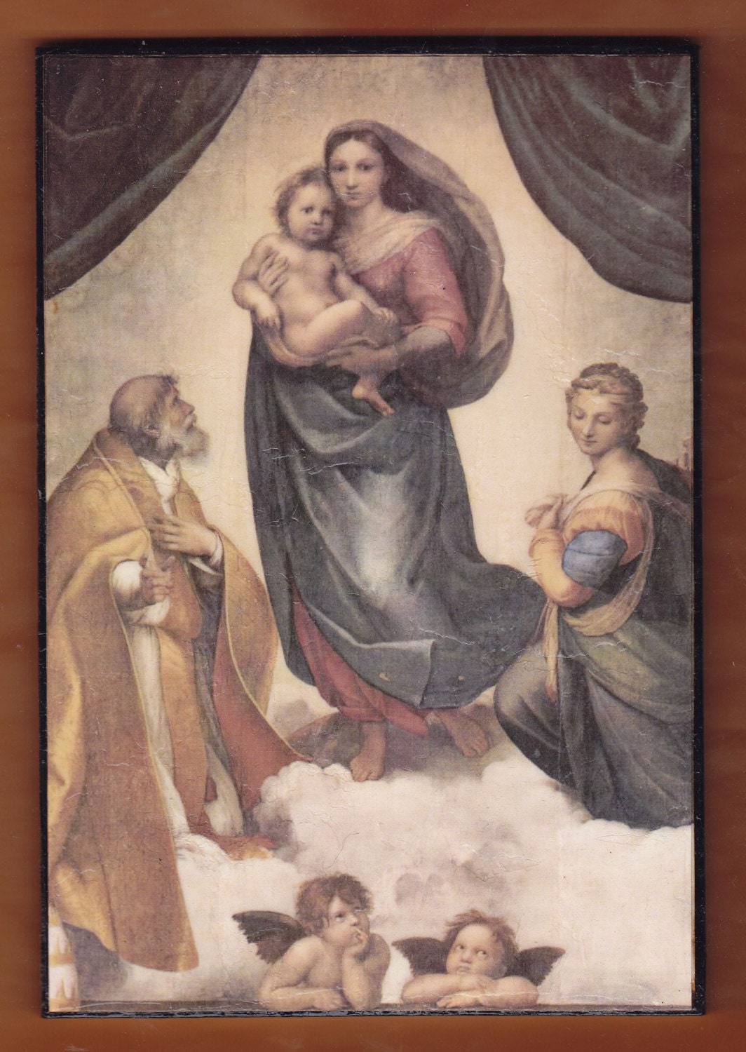 The Sistine Madonna the Madonna di San Sisto Raphael
