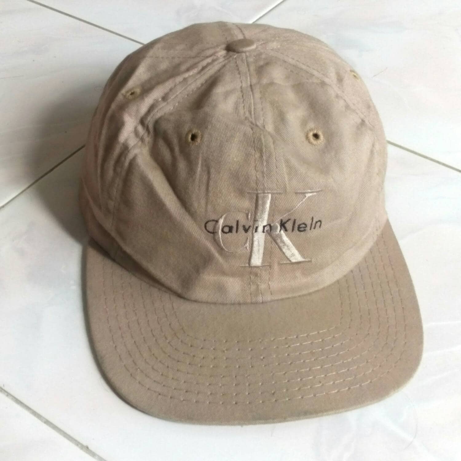 Vtg 90s Calvin Klein CK Jeans Baseball Cap Made In USA – Haute Juice