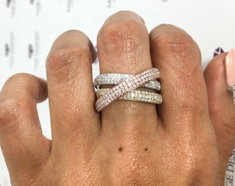 Interwoven ring | Etsy