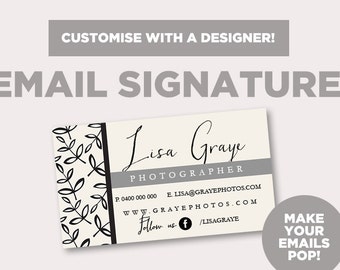 Email signature | Etsy