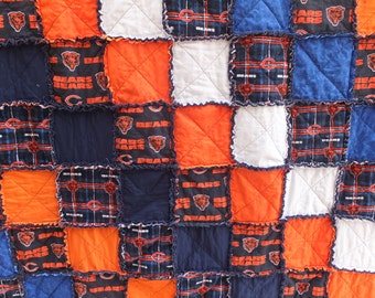 Bear rag quilt | Etsy