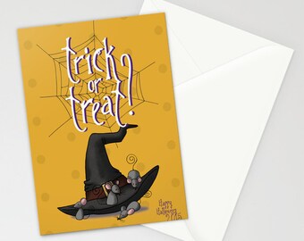 Happy halloween card | Etsy