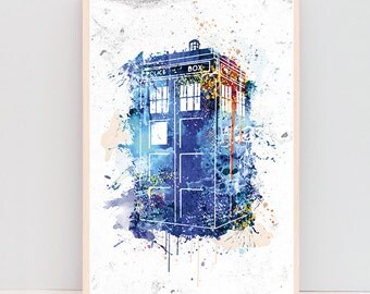 Doctor who poster | Etsy