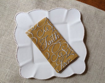 Christian napkins | Etsy