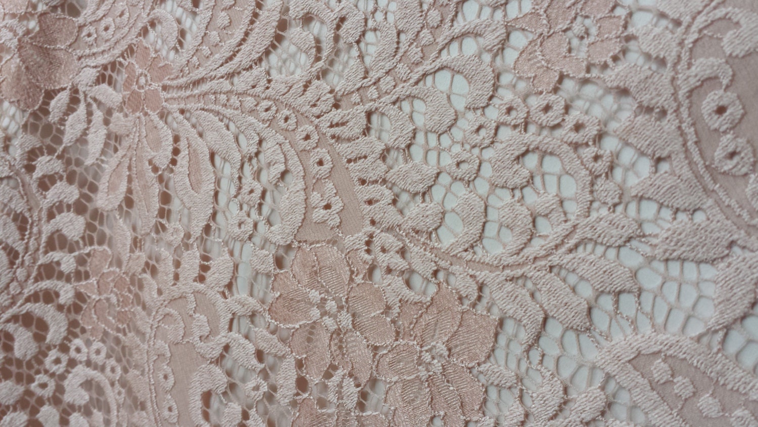 Light pink lace fabric French Lace lace light pink