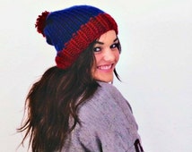 Unique team colors beanie related items | Etsy