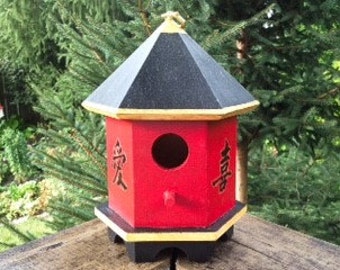Pagoda birdhouse | Etsy