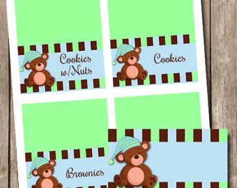 Unique teddy bear labels related items | Etsy