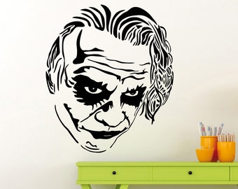 Joker decal | Etsy