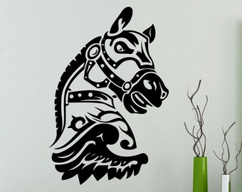 Horse head decal | Etsy