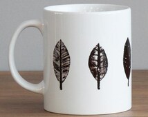 Unique botanical mug related items | Etsy