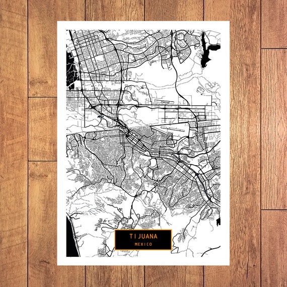 Printable Map Of Tijuana Mexico