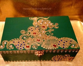 Peacock henna design | Etsy