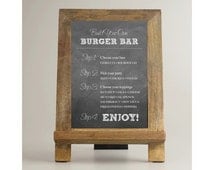 Unique chalkboard bar menu related items | Etsy