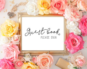 Please Sign a Heart Sign Sign a Heart Guestbook Sign a Heart