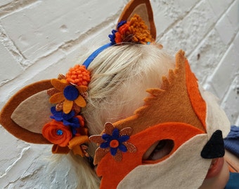 Fox mask | Etsy
