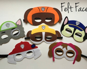 Unique dog mask related items | Etsy