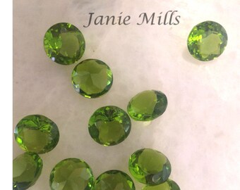 Unique lime green gemstone related items | Etsy