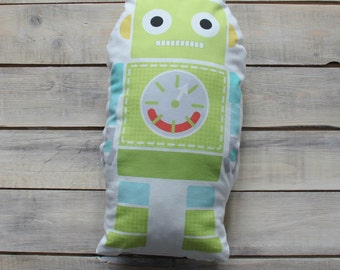 Robot pillow | Etsy