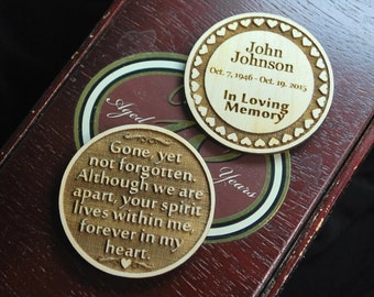 Memorial token | Etsy