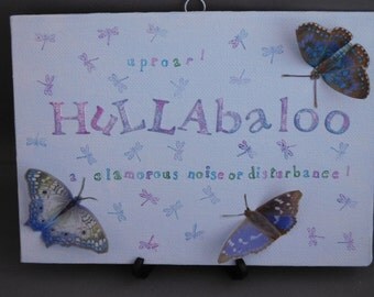 Decoupage words | Etsy