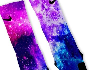 Galaxy socks | Etsy