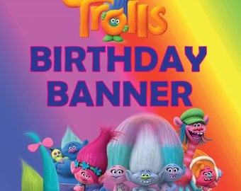 Happy birthday troll | Etsy