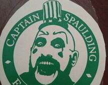 Unique captain spaulding related items | Etsy