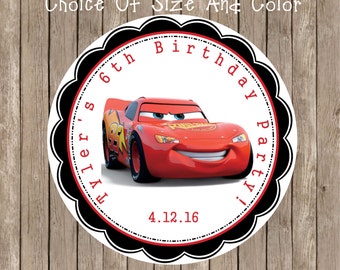 Mcqueen stickers | Etsy