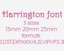 Unique harrington font related items | Etsy