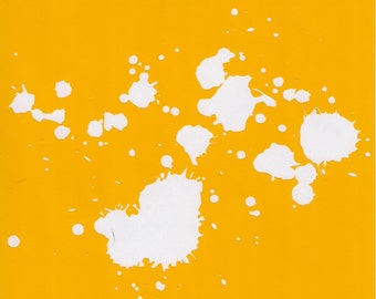 Unique splatter stencil related items | Etsy