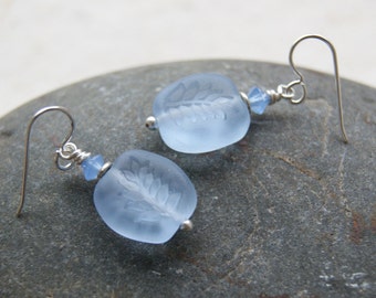 Periwinkle earrings | Etsy