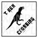PDF: T-Rex Crossing Sign Printable Instant Download Dinosaur